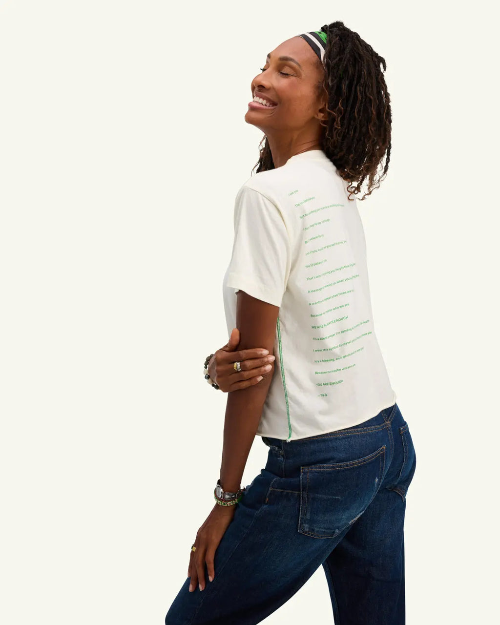 Side Note Relaxed Fit Charlie Tee – We are ENOUGH